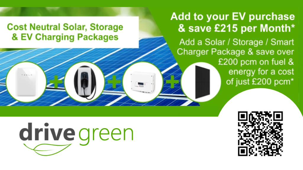 Solar, Storage and Smart EV Charger Packages - Drive Green